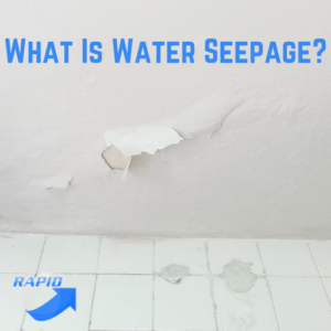 What Causes Water Seepage? - Rapid Foundation Repair